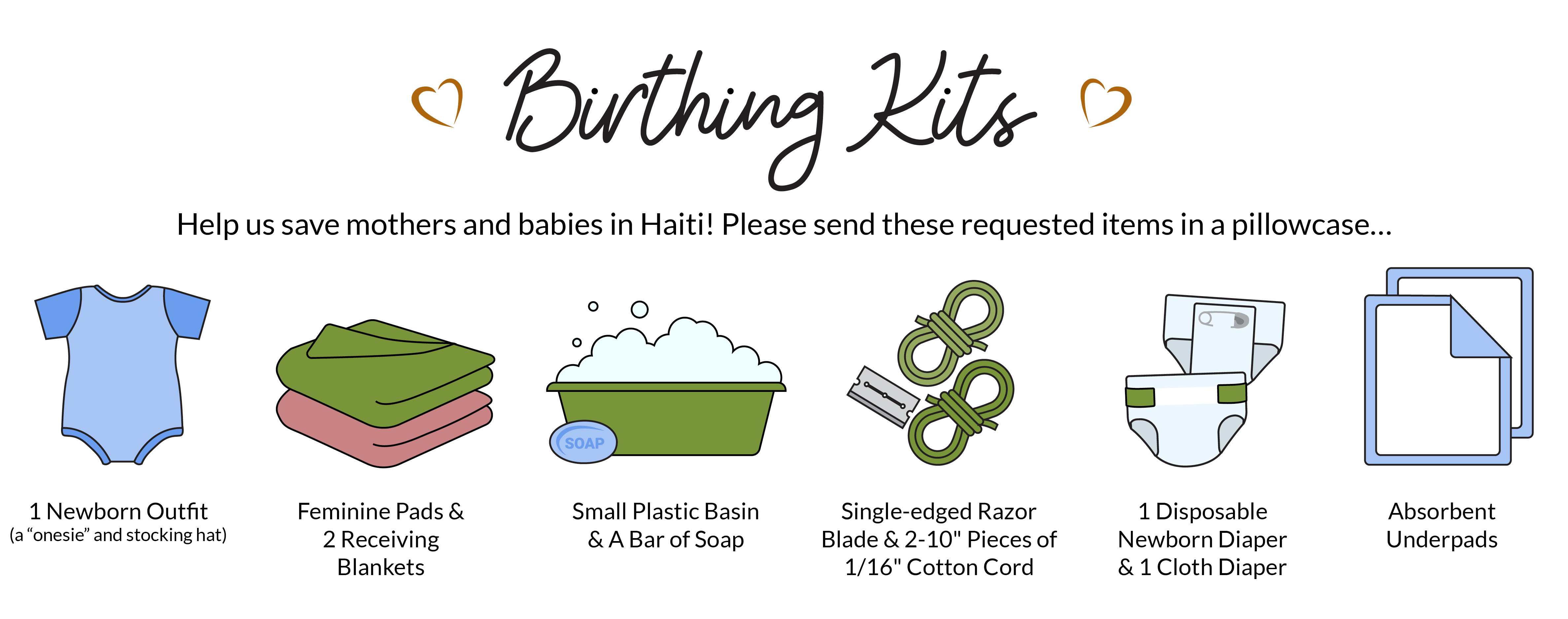 Birthing Kits Needed in Haiti - Love A Child